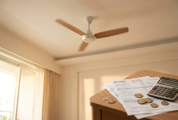Ceiling Fan Power Consumption: Units & Cost India – InstaCuppa Store