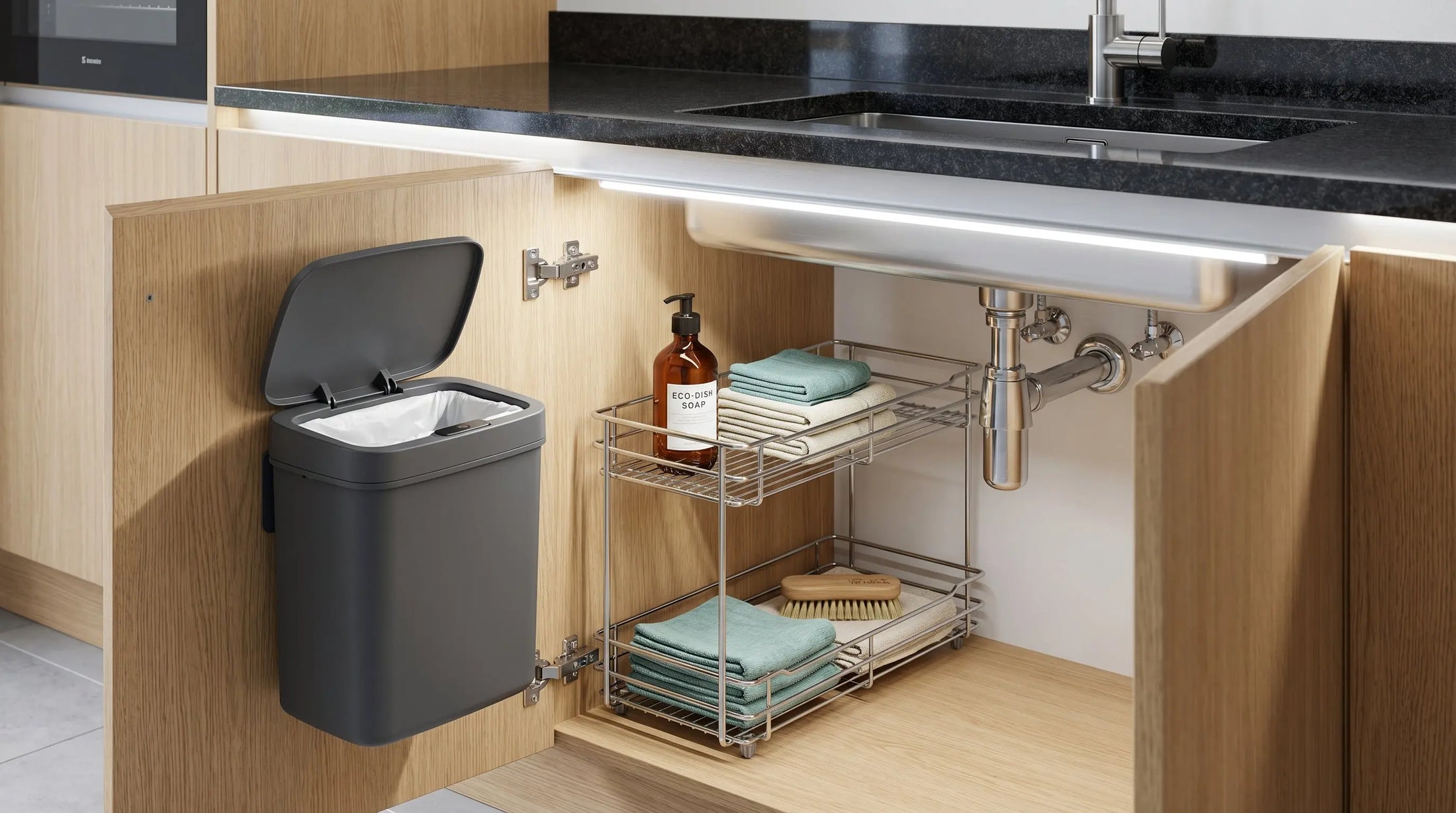 Under Sink Dustbin: Hidden Waste Station Guide | InstaCuppa