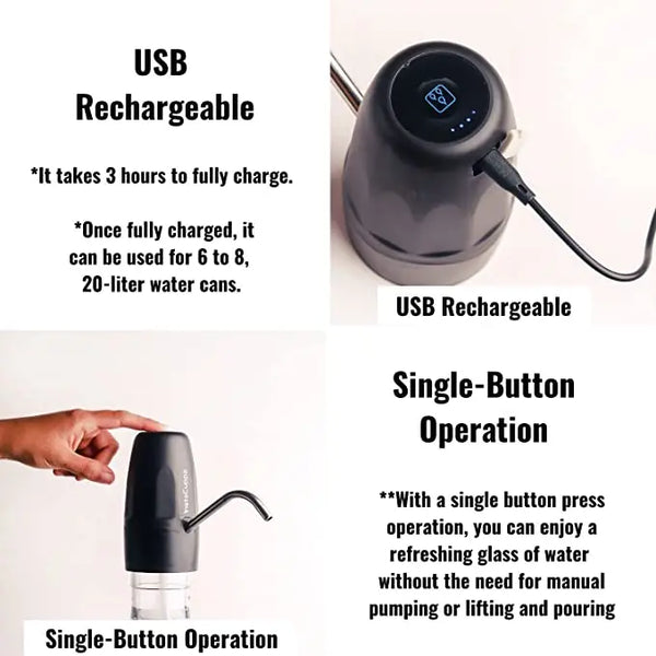 Automatic Water Dispenser 20L - USB Rechargeable – InstaCuppa Store